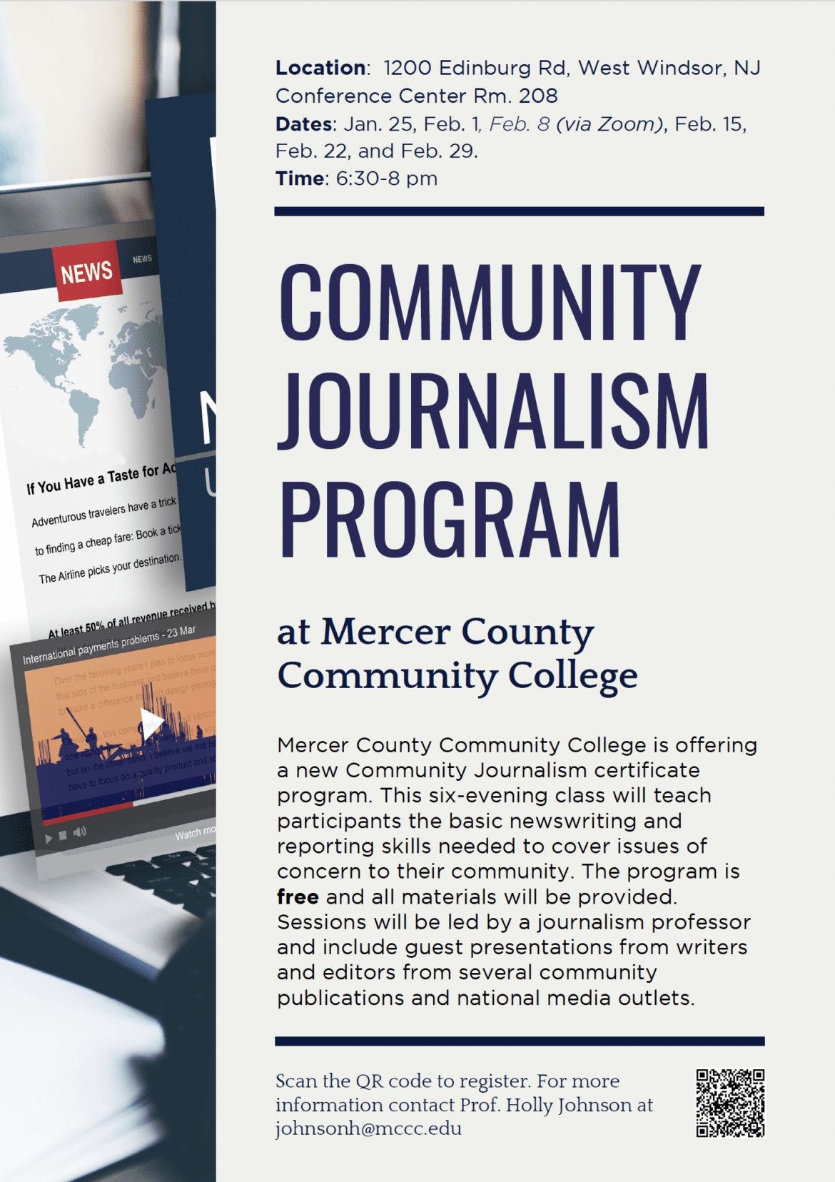 Community Journalism Certificate Program - MercerMe