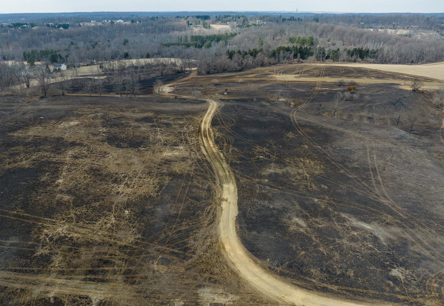The Largest Forest Fire in Mercer County: A Community's Response and ...