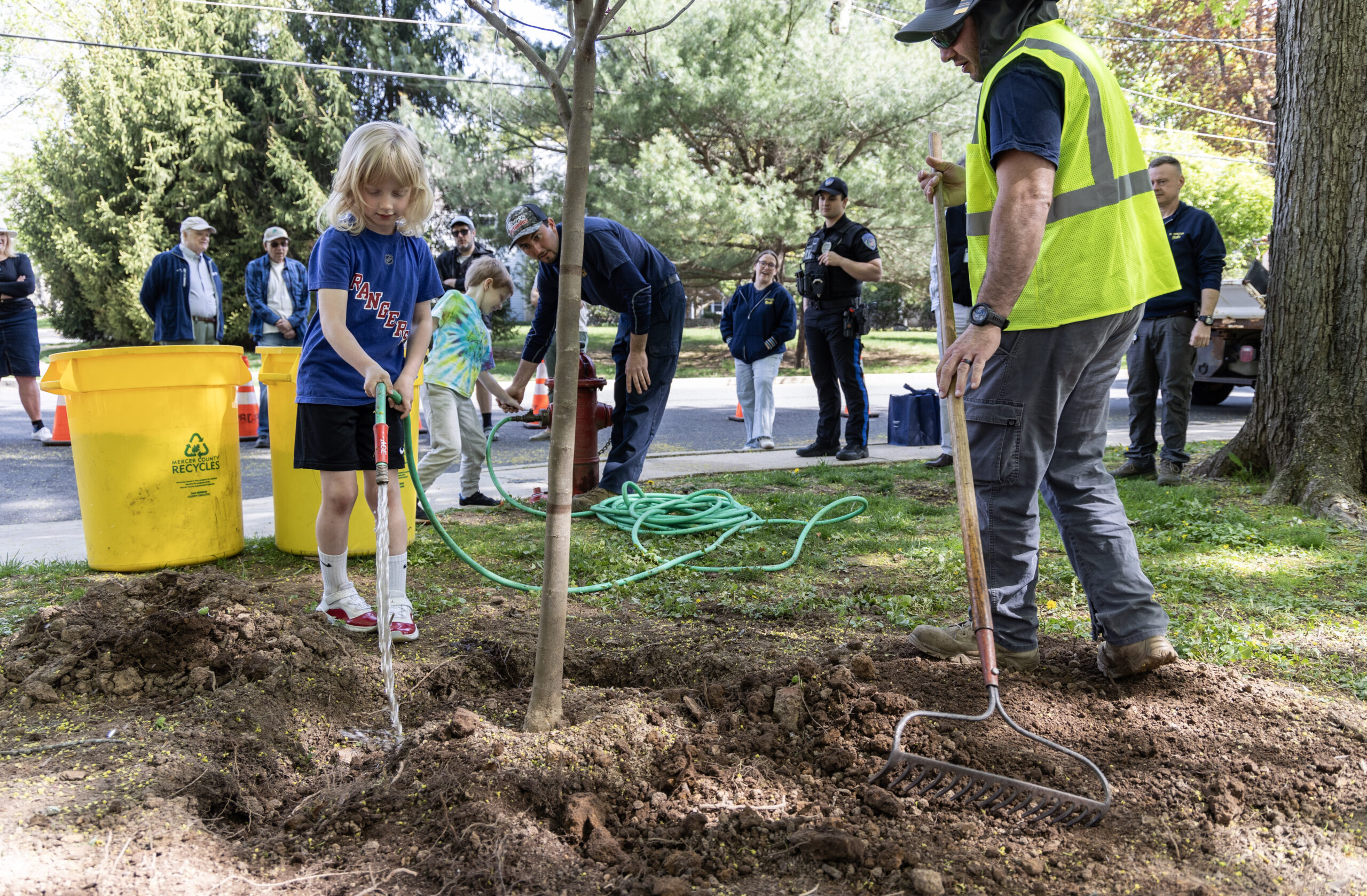 First-Graders Help Plant a Tree and a Message on Arbor Day in ...