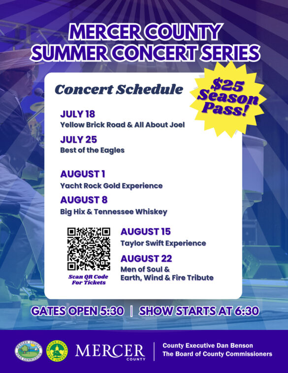 Summer Concert Series Continues Through Aug 22 - MercerMe