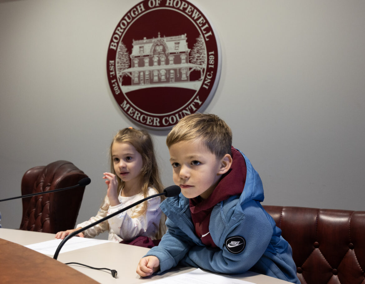Hopewell Elementary First Graders Take Over Borough Hall for a Day of ...