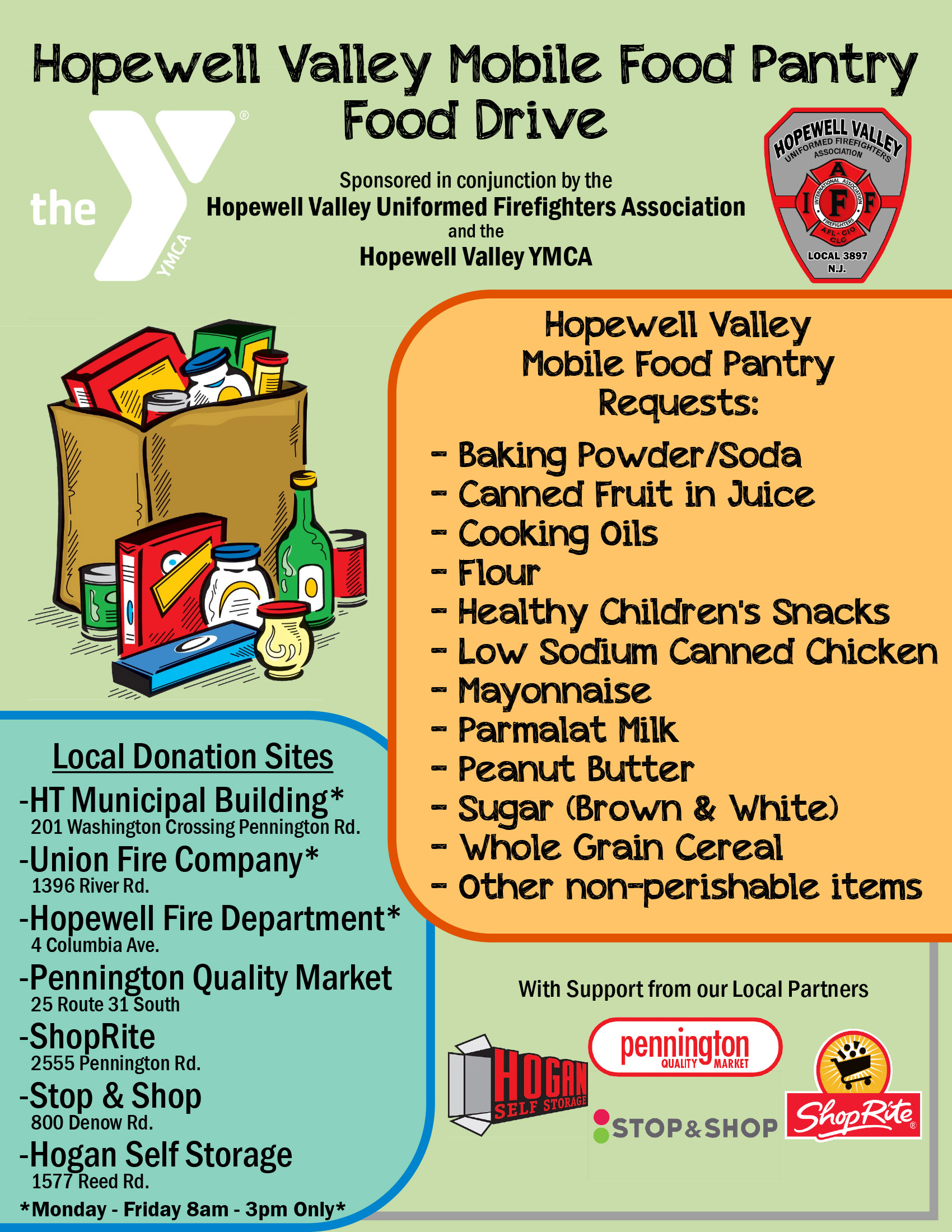 Hopewell Valley Mobile Food Pantry Food Drive - MercerMe