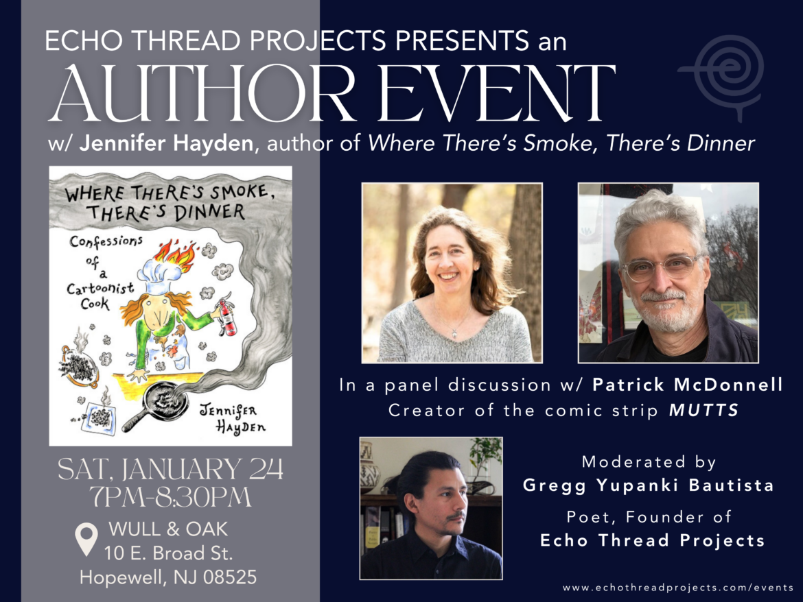 Jennifer Hayden and Patrick McDonnell in conversation with Gregg ...