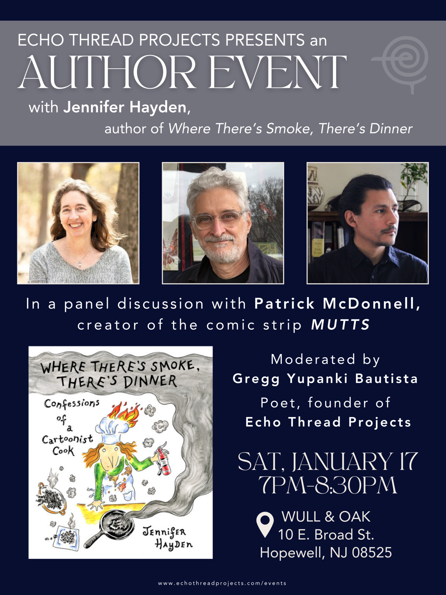 Jennifer Hayden and Patrick McDonnell in conversation with Gregg ...