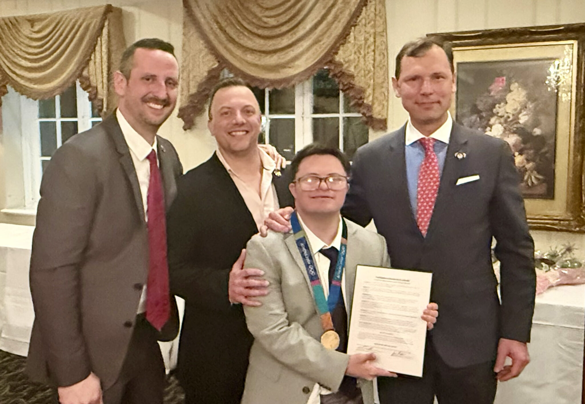 Union Fire Company Honors Special Olympian Kevin Colacello at Annual ...
